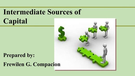 Sources of finance | PPT