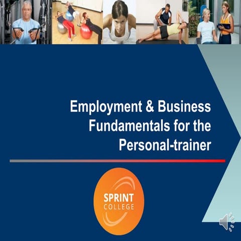 Business fundamentals for the personal trainer | PPTX | Resume Writing ...