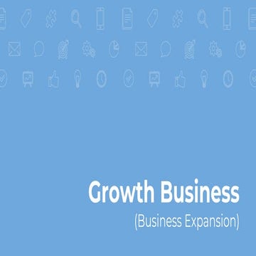 Tools for analysis how to growth business | PPT