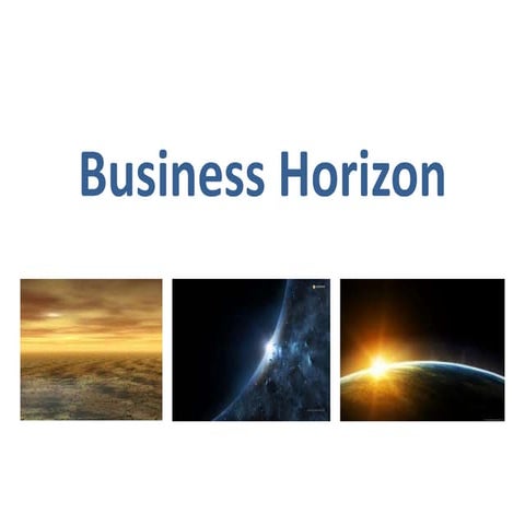 Business horizon | PPTX