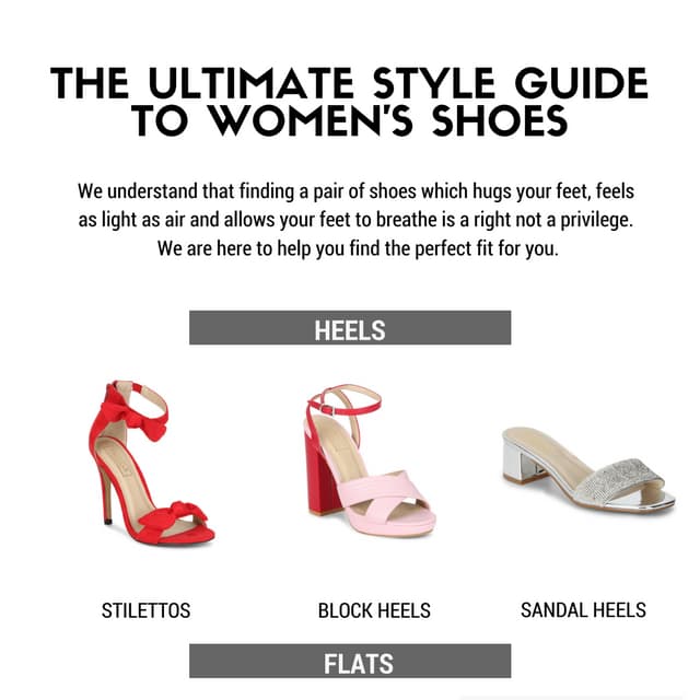 THE ULTIMATE STYLE GUIDE TO WOMEN'S SHOES | PDF