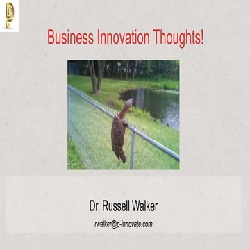 Business Innovation Thoughts | PPTX