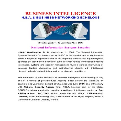 Business Intelligence | DOC