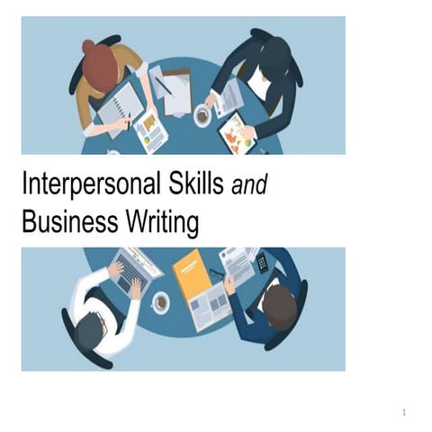 Business interpersonal skills | PPT