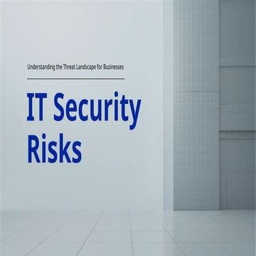 Business IT Security Solutions & proactive cybersecurity .pptx