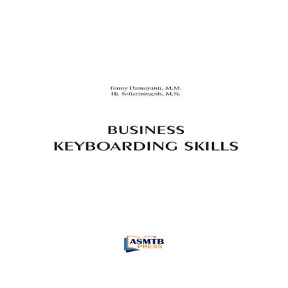 BUSINESS KEYBOARDING SKILLS | PDF