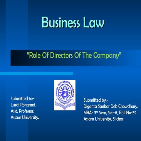 Business law.... | PPT