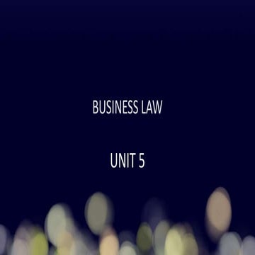 BUSINESS LAW.unit 5.pptx