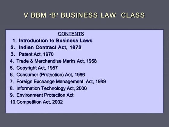 Business law ppt | PPT