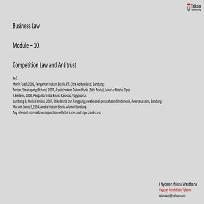 Business law module 10 | PDF