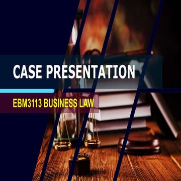 Business law (case presentation) Associated Metal Smelters Ltd v Tham ...