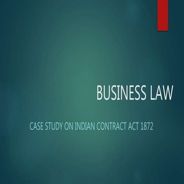 Business law ppt | PPT