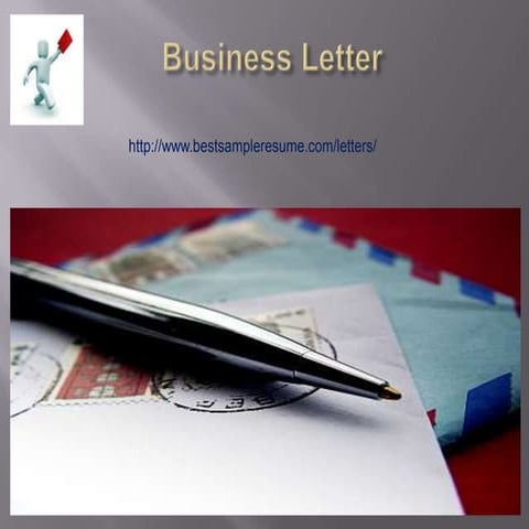 Business letter | PPT