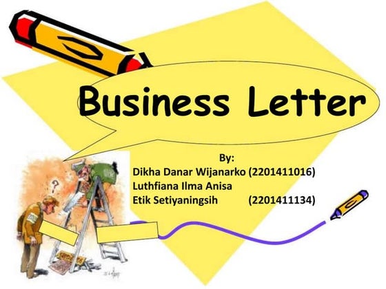 Business letters and different styles | PPTX