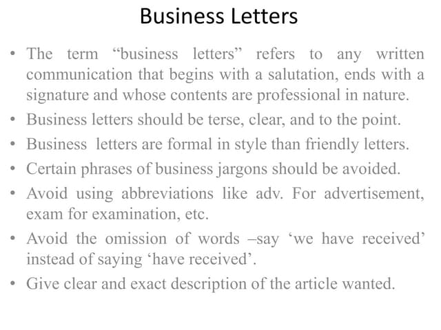 OFFICIAL CORRESPONDENCE, Format of all correspondence.pptx