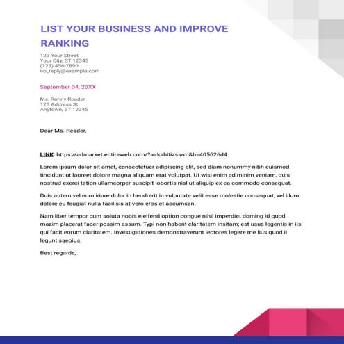 Business letter | PDF | Marketing and Advertising | Business