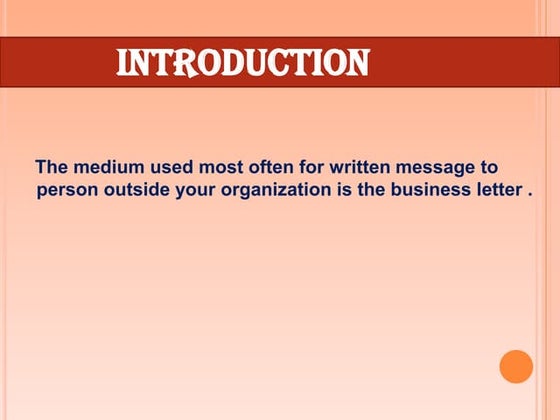 Office correspondence | PPT