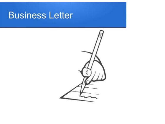 Business letters and different styles | PPT
