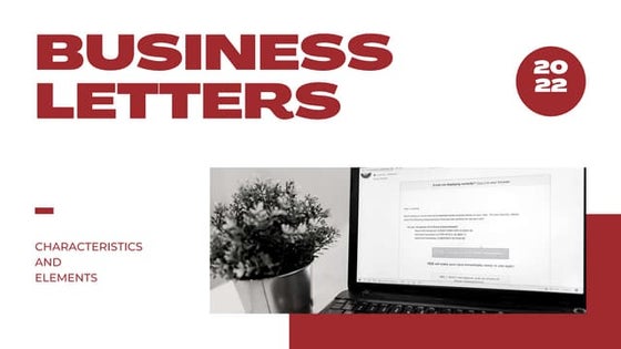 Business letters and different styles | PPT