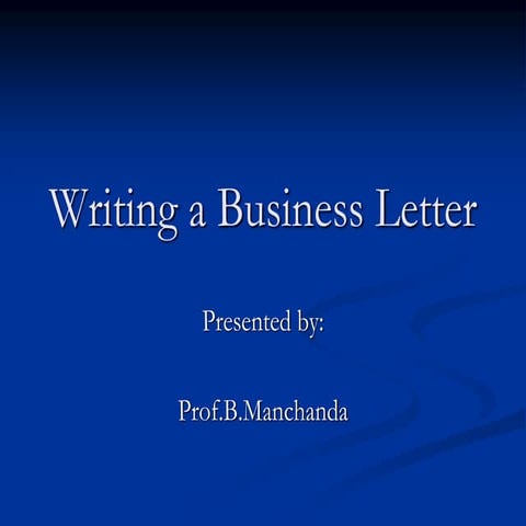 Business Letter Writing.ppt