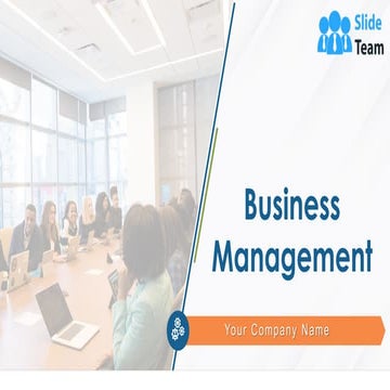 Business Management Powerpoint Presentation Slides | PDF