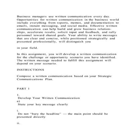 Assignment 3 10 Cs for Writing Effectively Review the ema.docx
