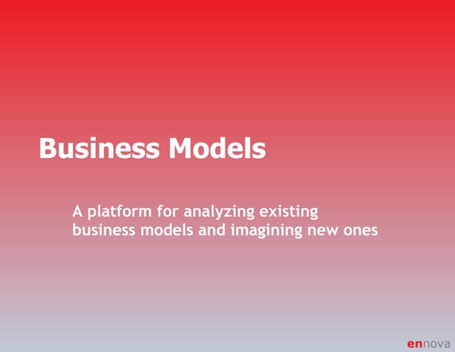 Business Model Foundry (using the Minimal Viable Product concept)