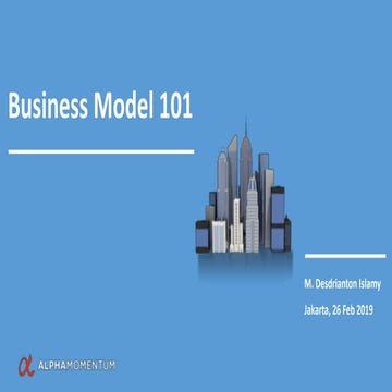 Business Model Canvas - GoJek | PPTX