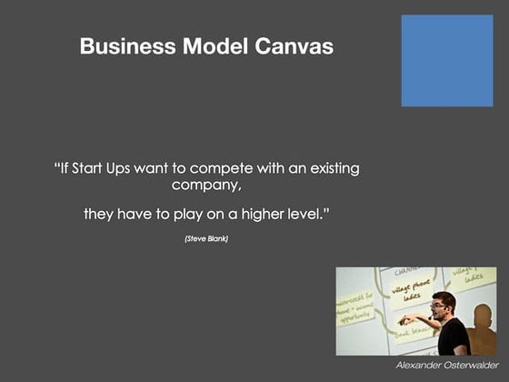 Business Model Generation via business canvas | PPT