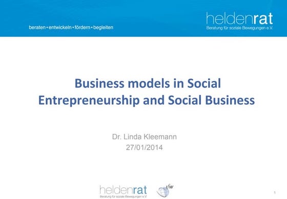 Social Enterprise Business Model Canvas landscape | PDF | Business ...
