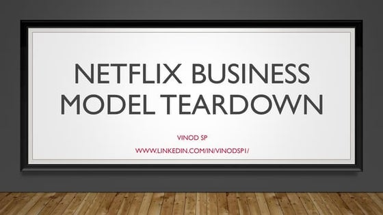 Netflix power point | PPTX | Home Entertainment Systems | Consumer ...