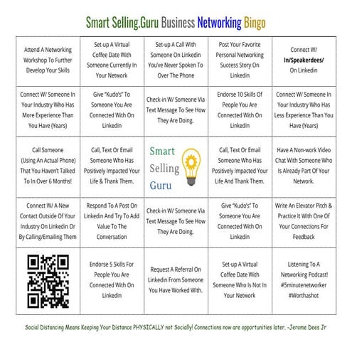 Business Networking Bingo | PDF