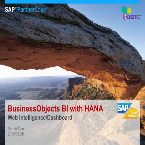 BusinessObjects BI with HANA | PPT