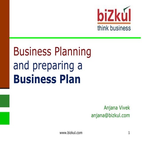 Business Plan | PPT