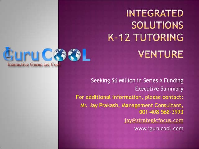 Pitch deck WhiteHat Junior (byjus business model) | PPTX