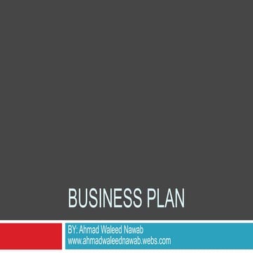 Business plan | PPTX