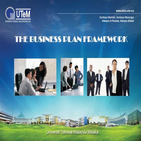 The Business Plan Framework | PPT