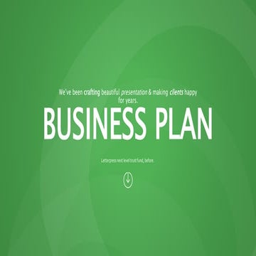 Business Plan - Color 02 (Green).pptx
