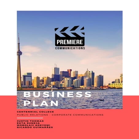 Business Plan - Premiere Communications | PDF