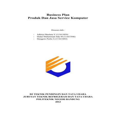 Business plan softwere, hardware computer | DOCX