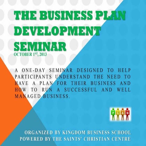 Business Plan Basics by Yetunde Macaulay | PPT