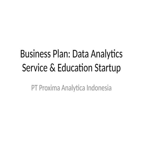 Business_Plan_Data_Analytics new case oke | PPTX