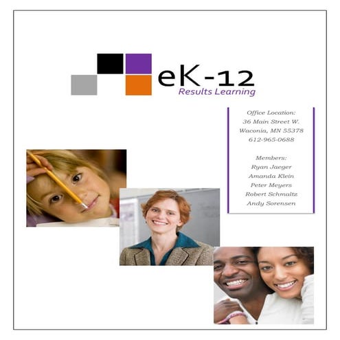 eK-12 Business Plan | PDF