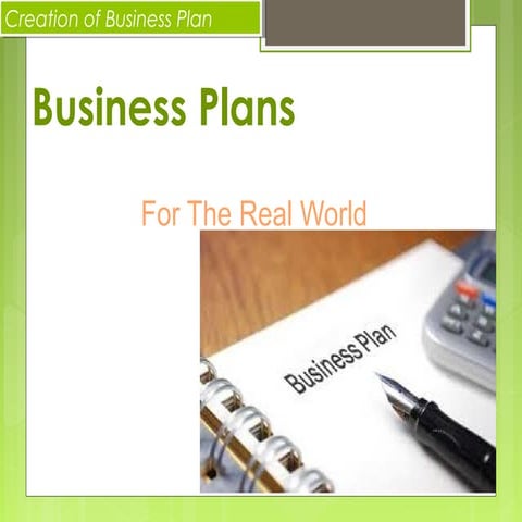 Business plan outline f 1-8-04 | PPT