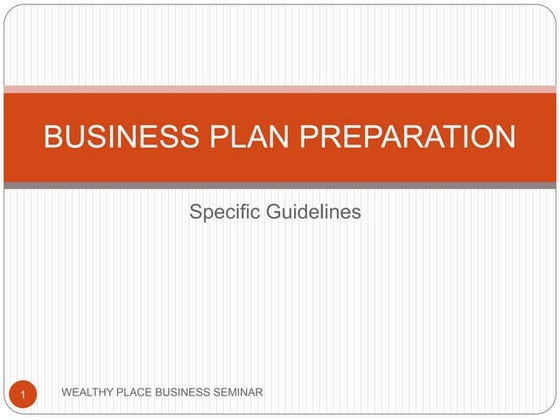 Business plan - Entrepreneurship | PPT