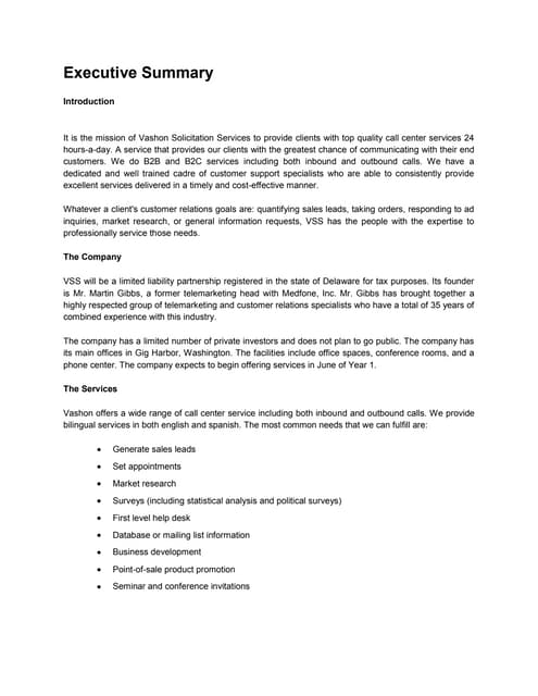 Example of Company background | DOCX | Business | Business and Finance
