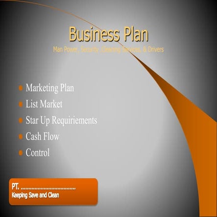 Business Plan | PPTX