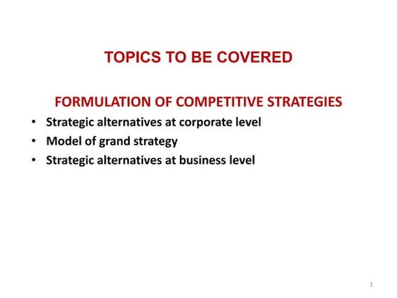 Combination Strategy | PPTX