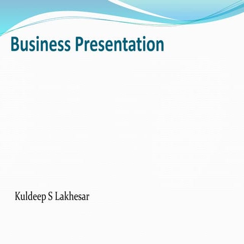 Business presentation copy | PPTX