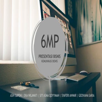 Cara Mempersiapkan Presentasi Bisnis _ Komunikasi Bisnis | PDF